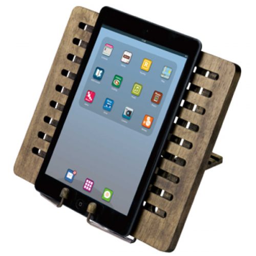 RAYMAY Woody Book Stand Dark L (แท่นวางหนังสือ) BM30 - Nandee Stationery